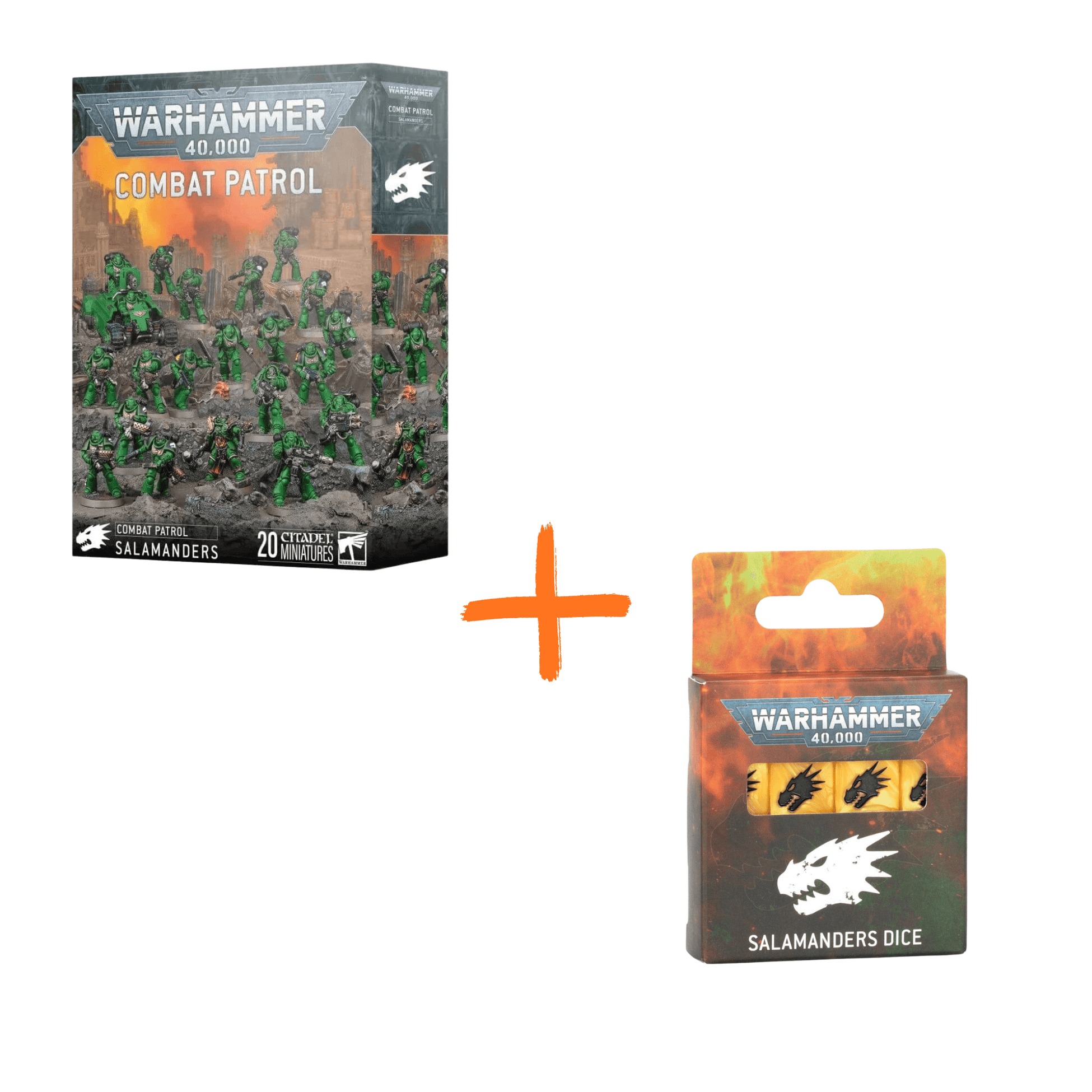 Warhammer 40k Salamander Set – Combat Patrol & Dice | Games Workshop ...